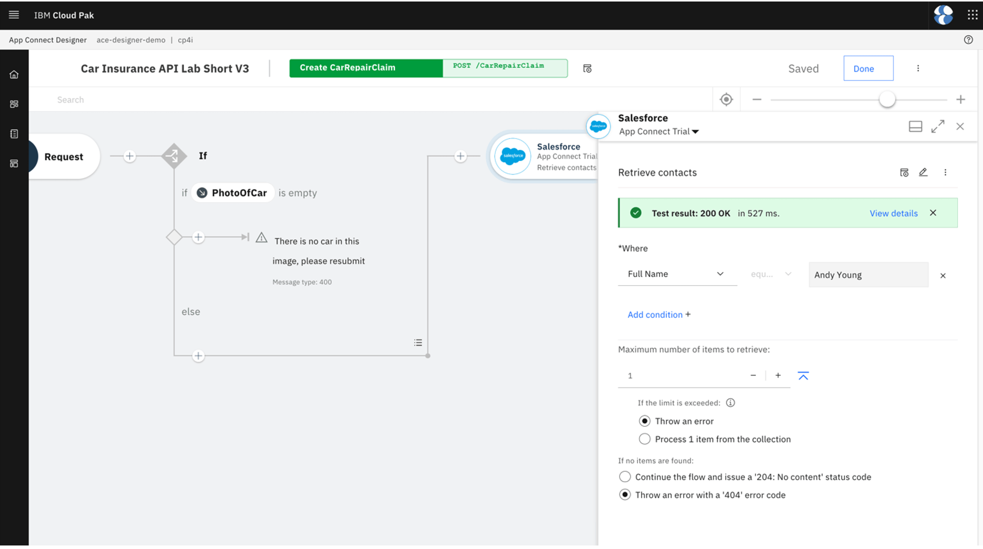 CP4I for Technical Sales - API Demo