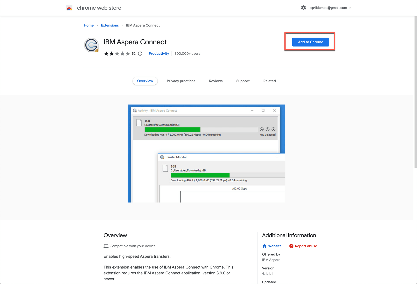 Fast File Transfer Demo For Technical Sales Using Aspera On Cloud