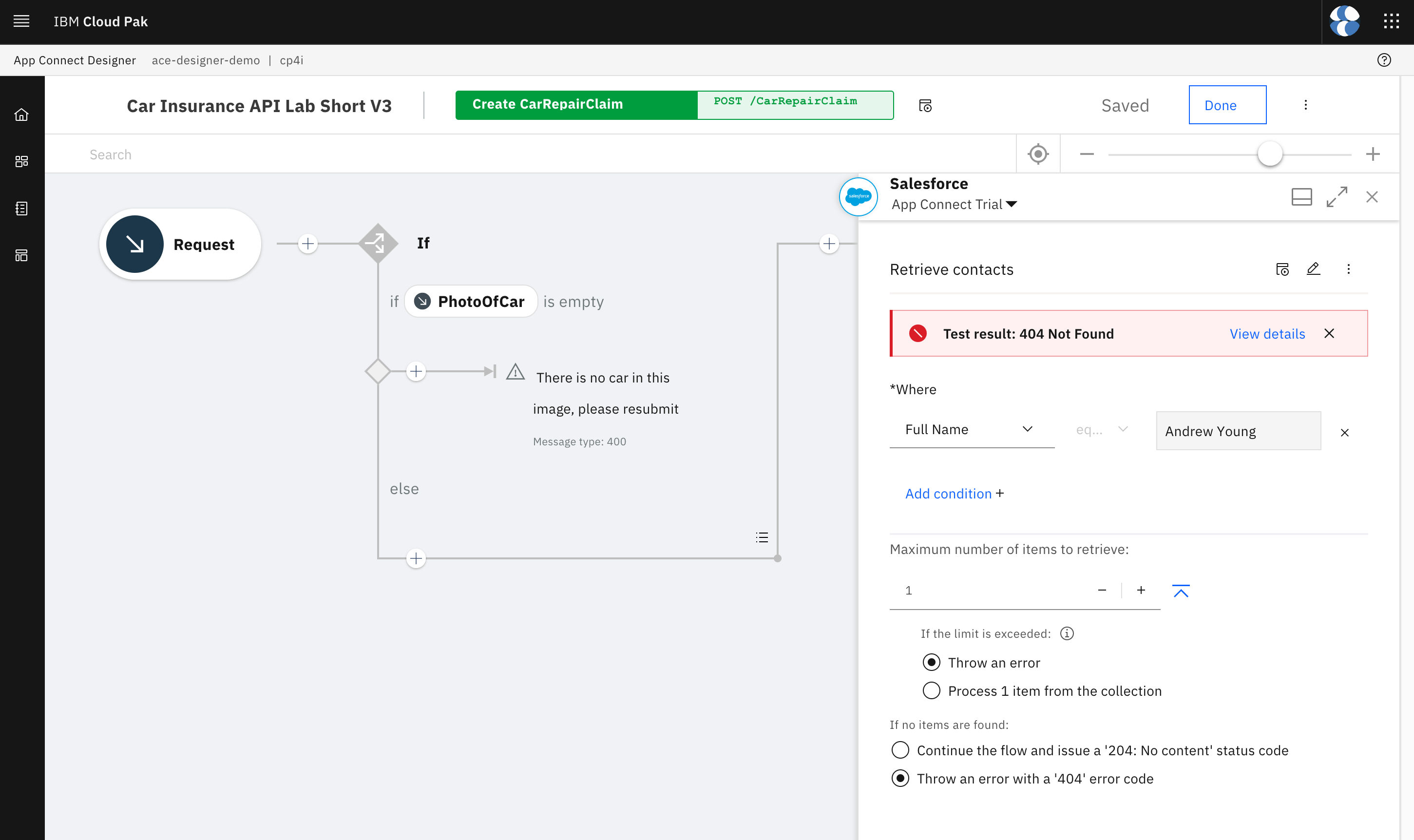 CP4I for Technical Sales - API Demo