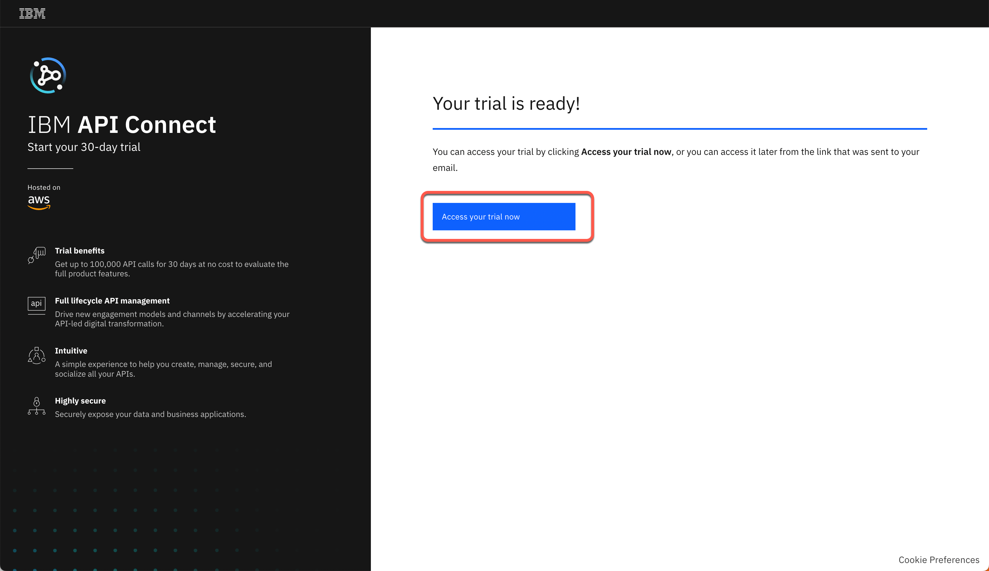 Accessing IBM API Connect and IBM App Connect on AWS