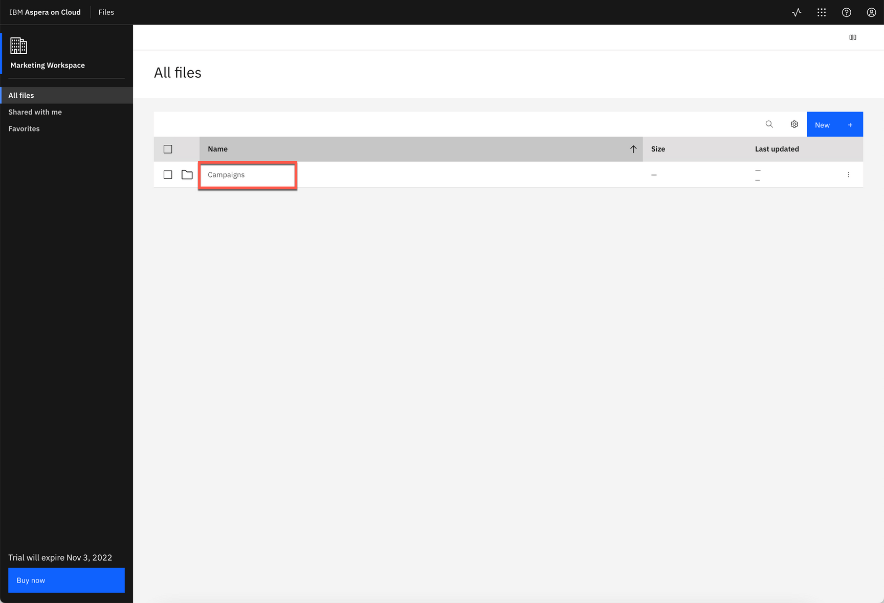 Fast File Transfer Demo for Technical Sales using Aspera On Cloud