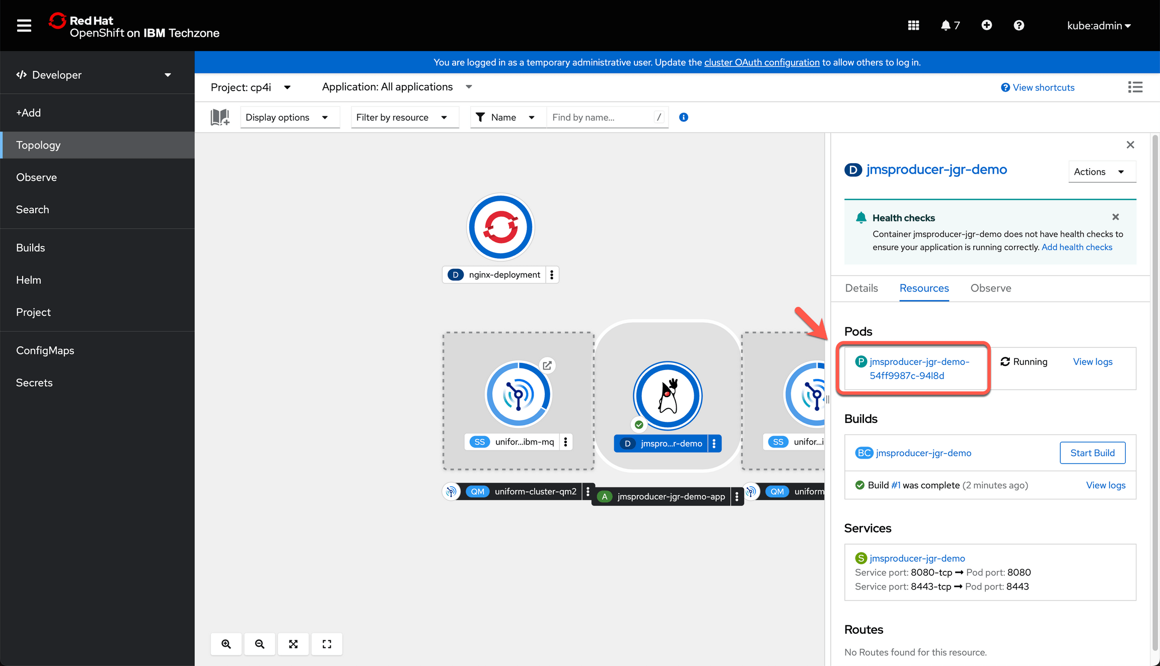 Ibm Mq Uniform Clusters Demo