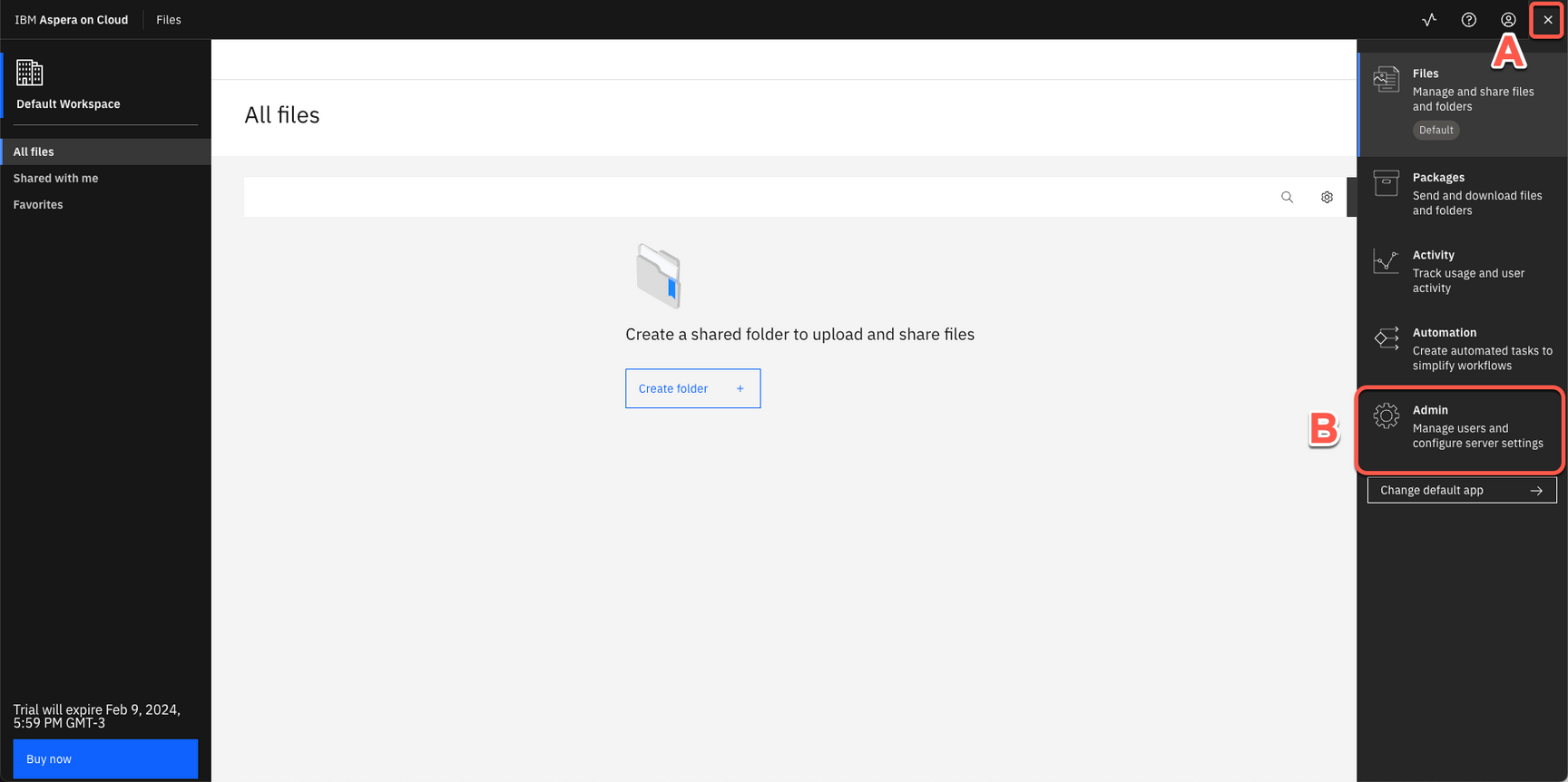 Fast File Transfer Demo for Technical Sales using Aspera On Cloud
