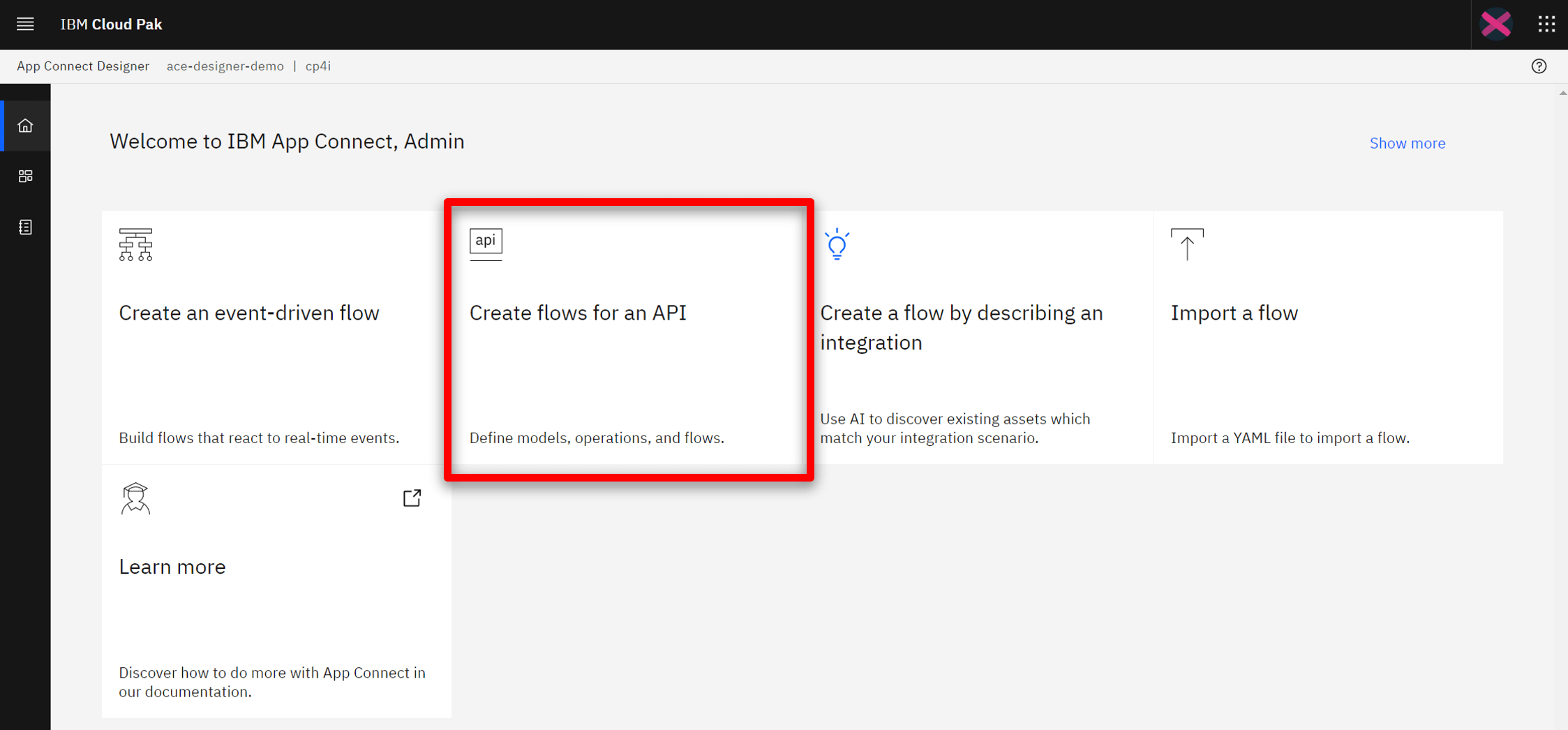 CP4I for Technical Sales - Low-code Demo